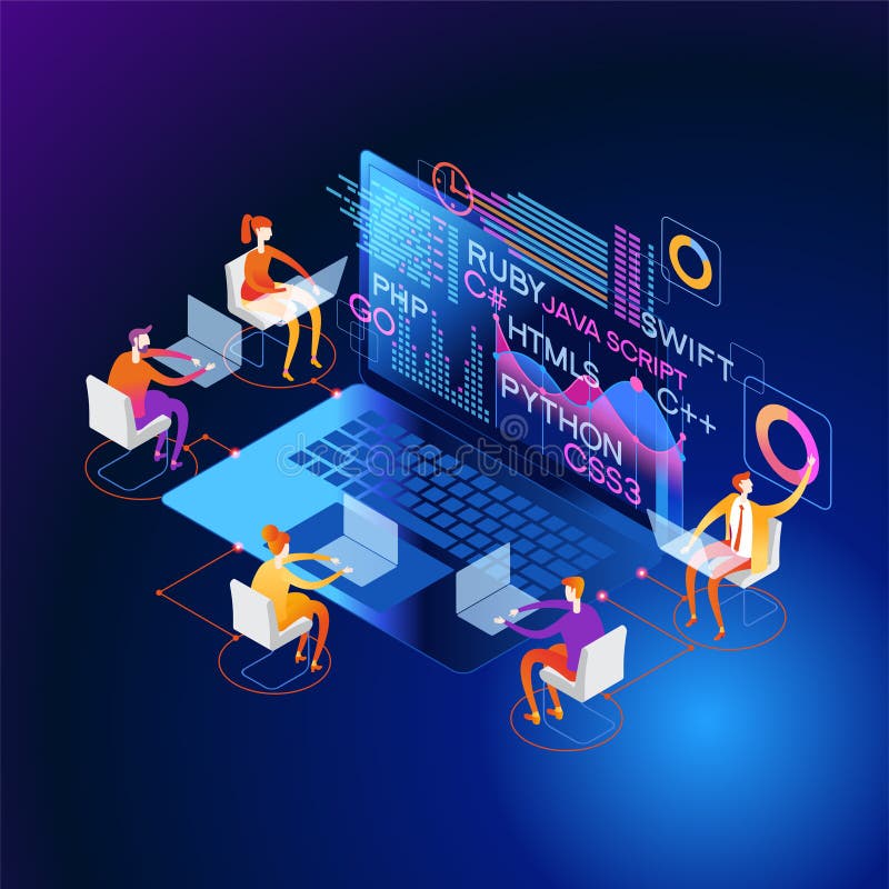 PROGRAMMING SKILLS Concept Banner Stock Illustration - Illustration of ... PROGRAMMING SKILLS Concept Banner Stock Illustration - Illustration of ...