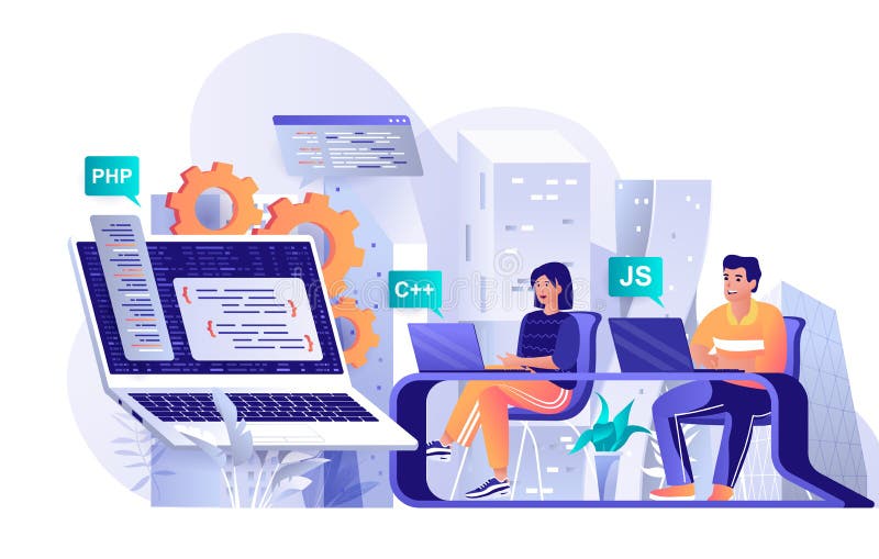 Programming Activities Stock Illustrations – 1,877 Programming ...