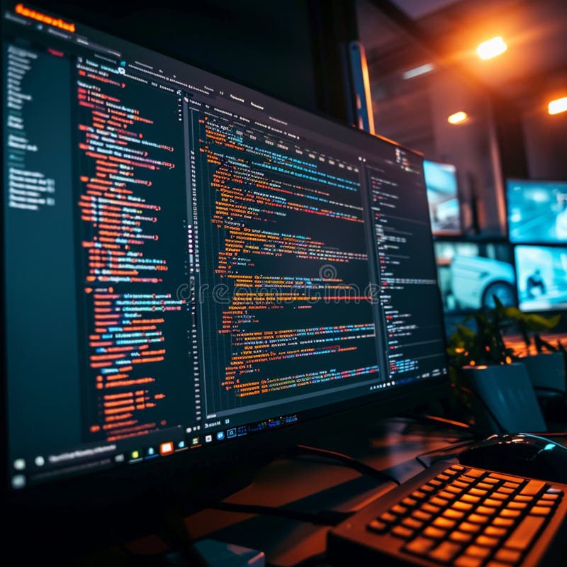 Rust Programming Language. Development Concept. Coding Background. Colored 3d Text Stock ...