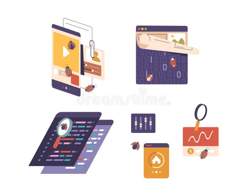 Programming Set Stock Illustrations – 32,330 Programming Set Stock Illustrations, Vectors ...