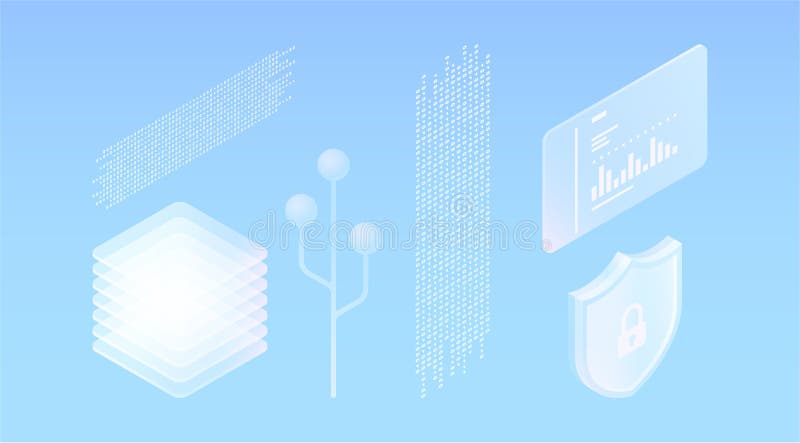 Programming Workflows, Data Visualization Stock Illustration ...