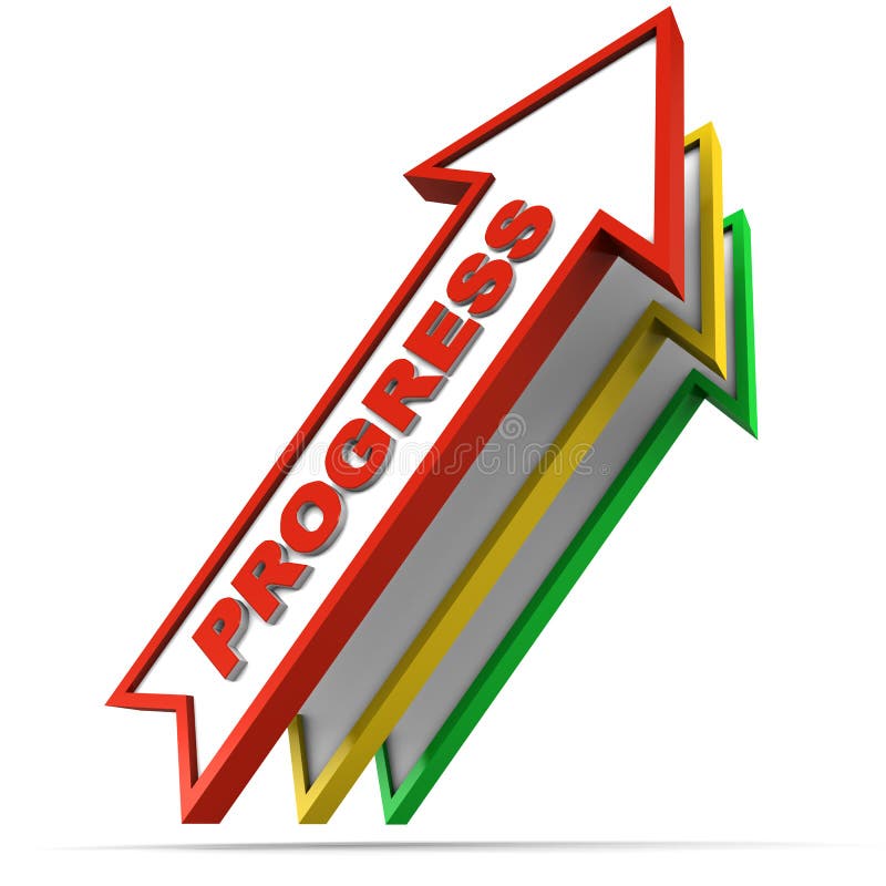 Barra de progreso stock de ilustración. Ilustración de blanco - 30786941