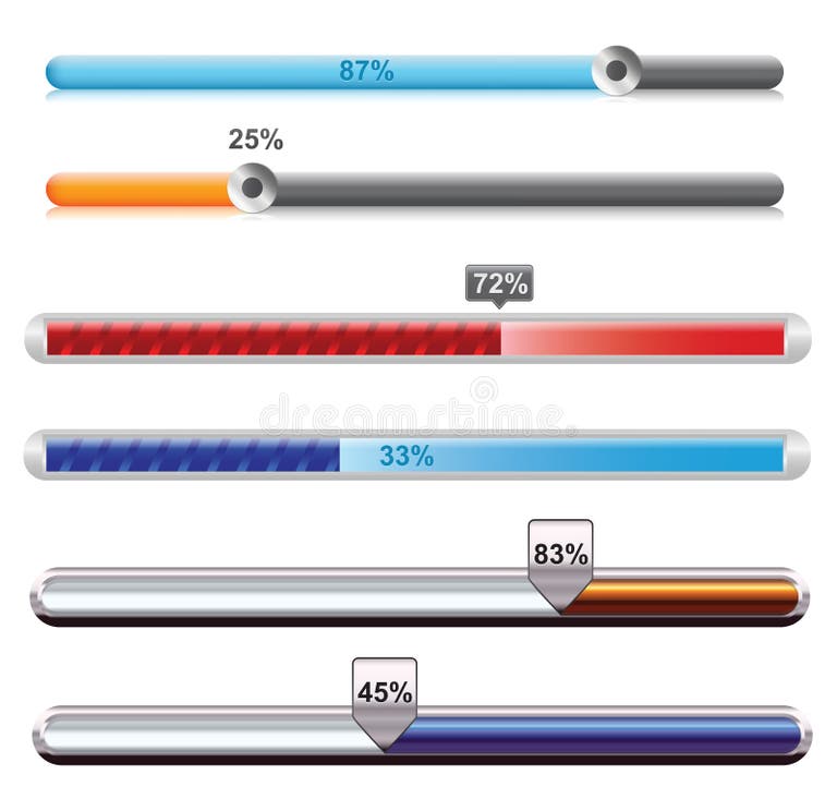Progress Bar Stock Illustrations – 128,758 Progress Bar Stock ...