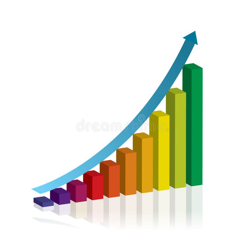 Amazing Business Data Vertical Bar Chart Design Layout Vector ...