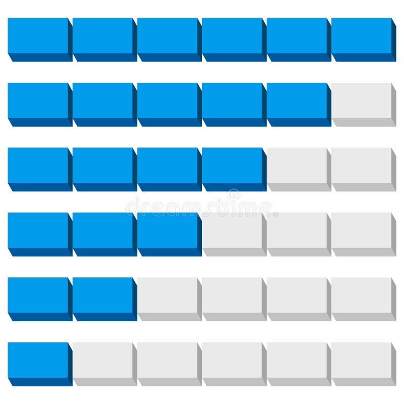 Progress bar, bar chart stock vector. Illustration of benchmark - 147937676
