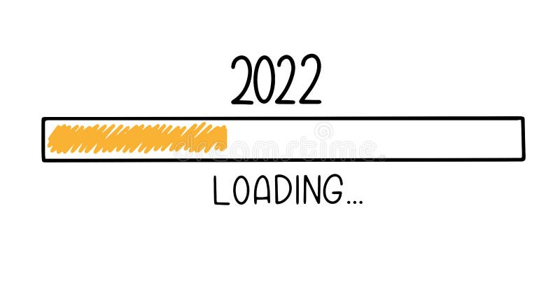 Progress Bar in Doodle Sketch Style Stock Vector - Illustration of ...