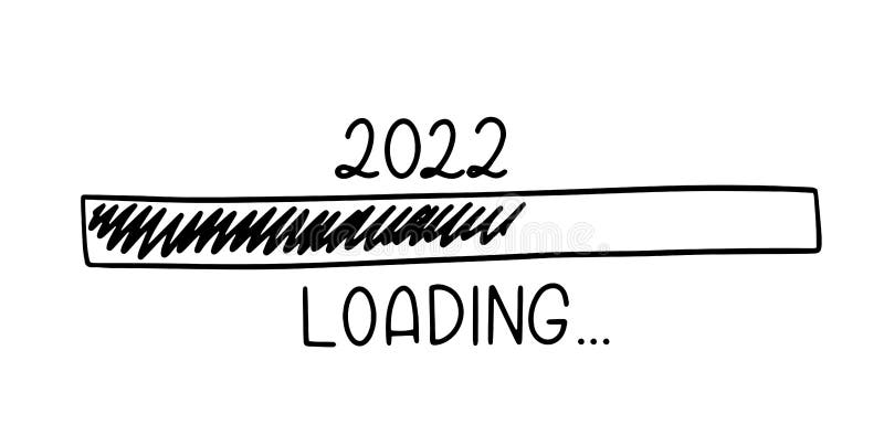 Progress Bar in Doodle Sketch Style Stock Vector - Illustration of ...