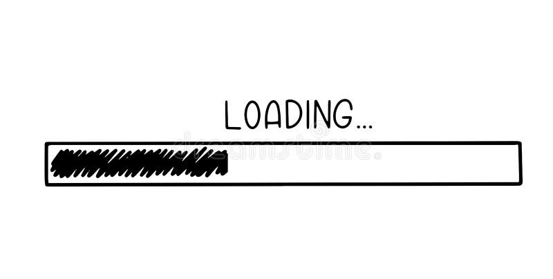 Progress Bar in Doodle Sketch Style Stock Vector - Illustration of ... Progress Bar in Doodle Sketch Style Stock Vector - Illustration of ...