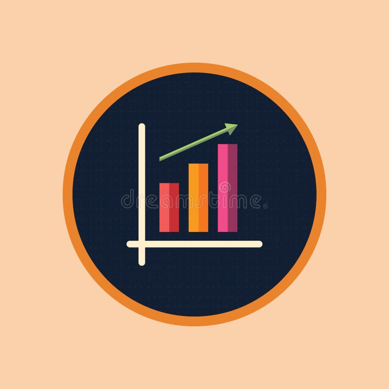 Progress Bar Graph. Vector Illustration Decorative Design Stock Vector ...