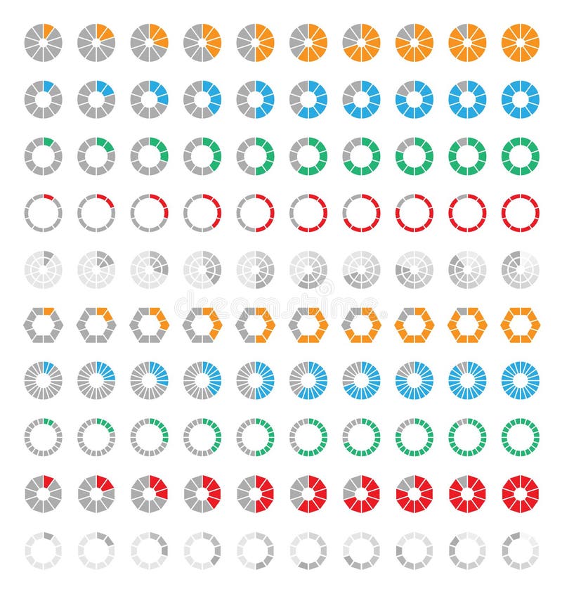 Progress bar icons stock vector. Illustration of computer - 55138027