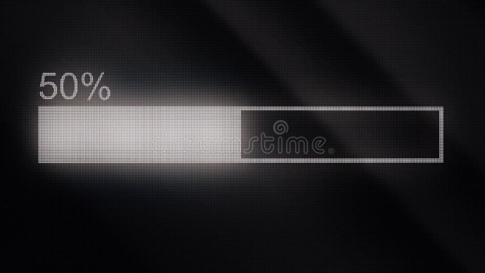 Progress Bar. Illustration of Uploading, Downloading, Transferring ...