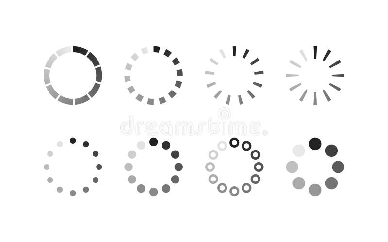 Circle Download Bar Stock Illustrations – 10,211 Circle Download Bar ...