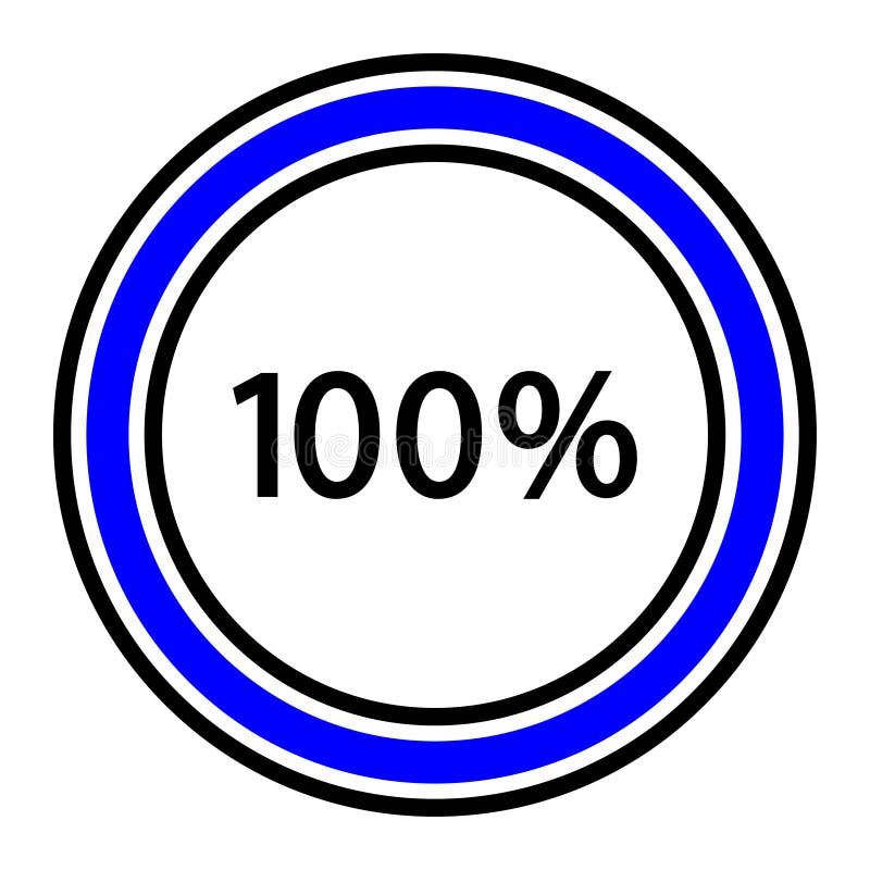 Progress Bar and Loading Icons 70 Percent Stock Vector - Illustration ...