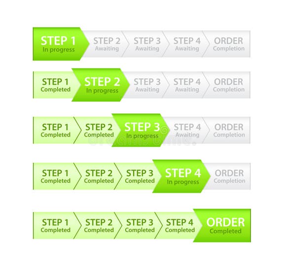 Completion Stages Stock Illustrations – 391 Completion Stages Stock ...