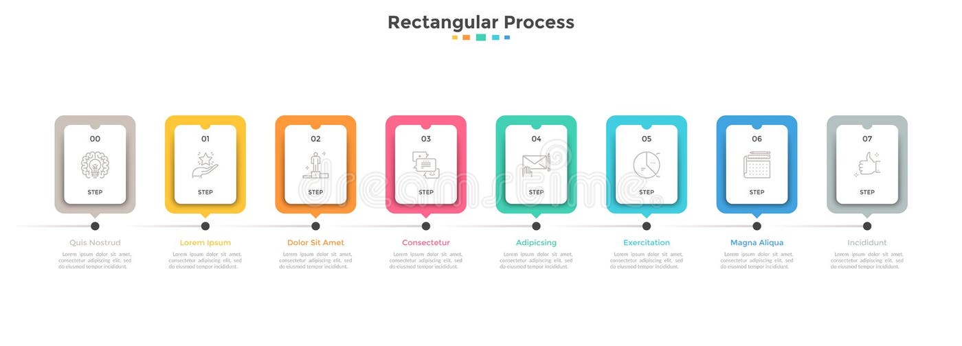 8 Row Process Flow Elements Stock Illustrations – 16 8 Row Process Flow ...