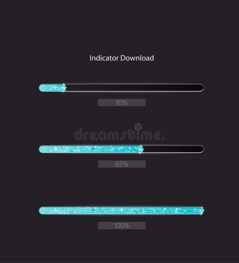 Download Bars and Progress Indicators Stock Vector - Illustration of ...