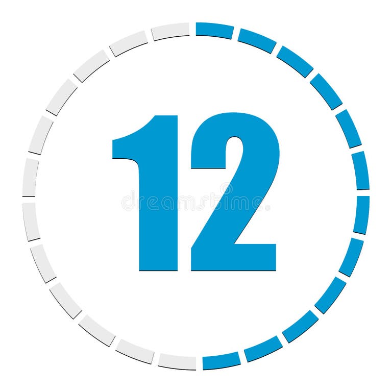 Progress, Completion, Step Indicator. Segmented Circle As Duration ...