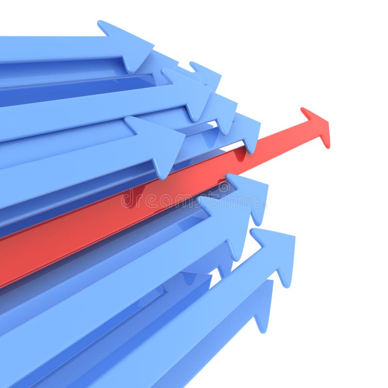 Growth Chart Upward Progress Arc Stock Vector - Illustration of growth ...