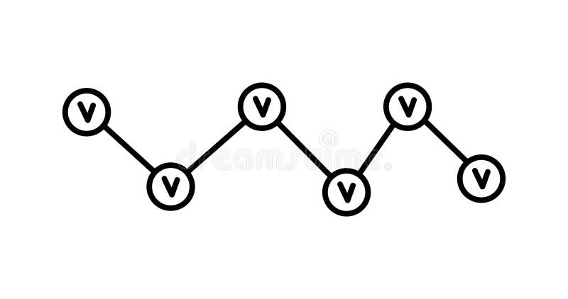 Progress Concept. Points and Check Marks Outline Icon Stock Vector ...