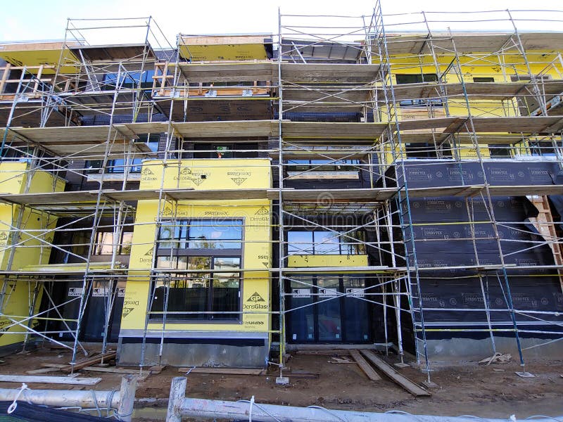 Building Construction Work Not Completed Stock Image - Image of ...