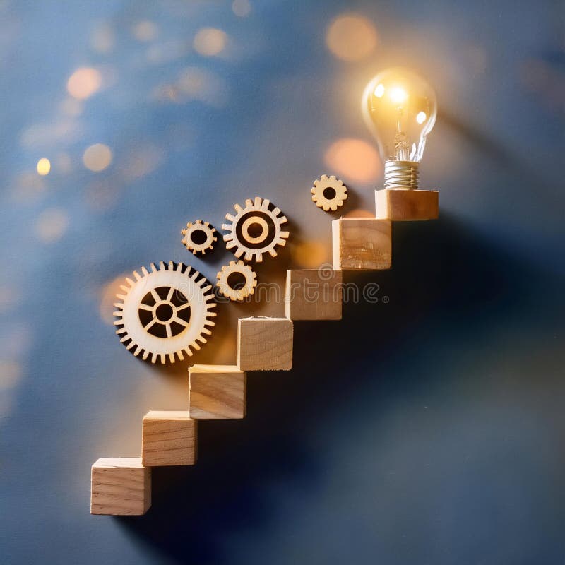 Innovation Staircase Stock Illustrations – 1,484 Innovation Staircase ...