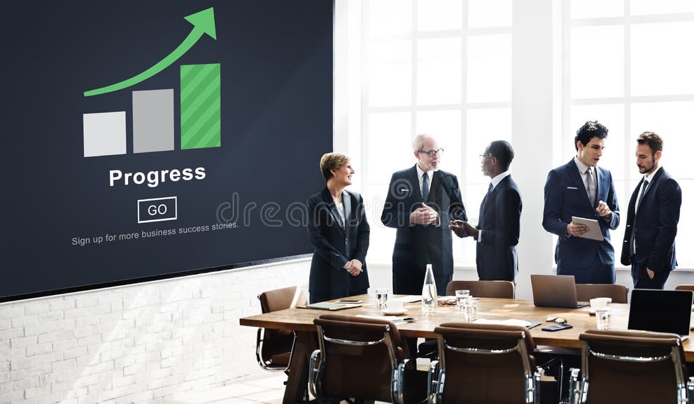 Progress Development Imrpovement Advancement Concept Stock Image ...