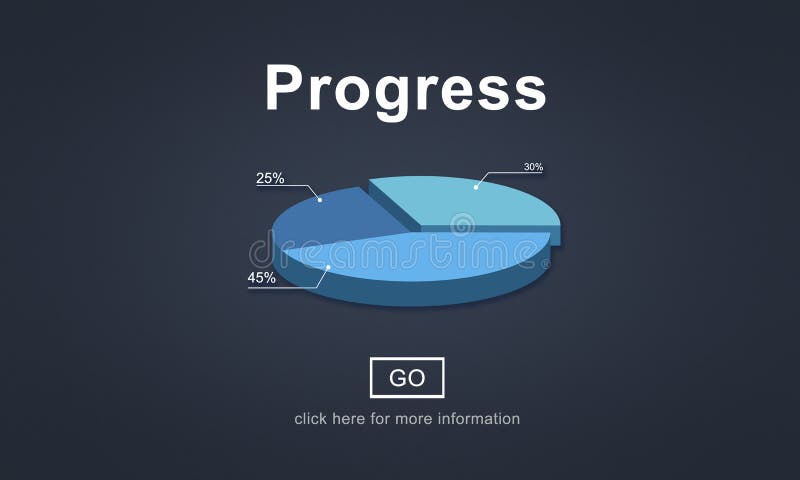 Progress Development Imrpovement Advancement Concept Stock Illustration ...