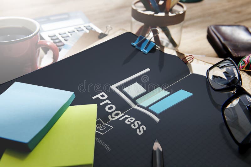 Progress Development Imrpovement Advancement Concept Stock Photo ...
