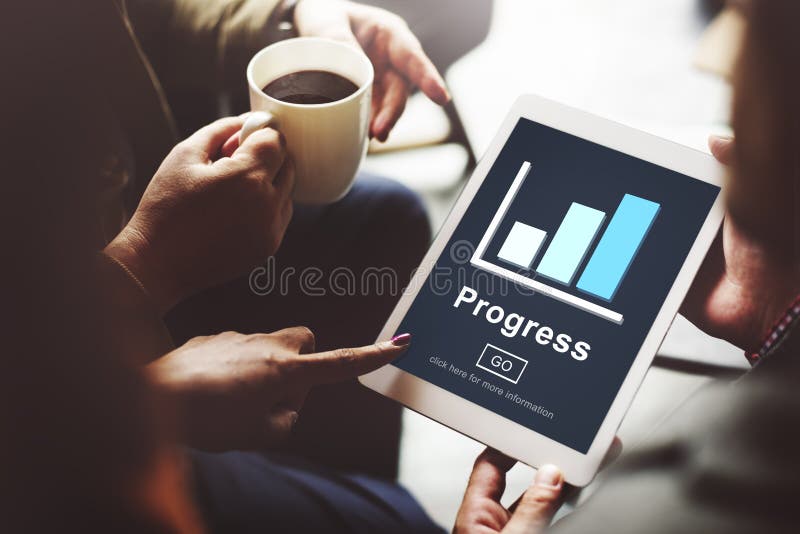 Progress Development Imrpovement Advancement Concept Stock Photo ...