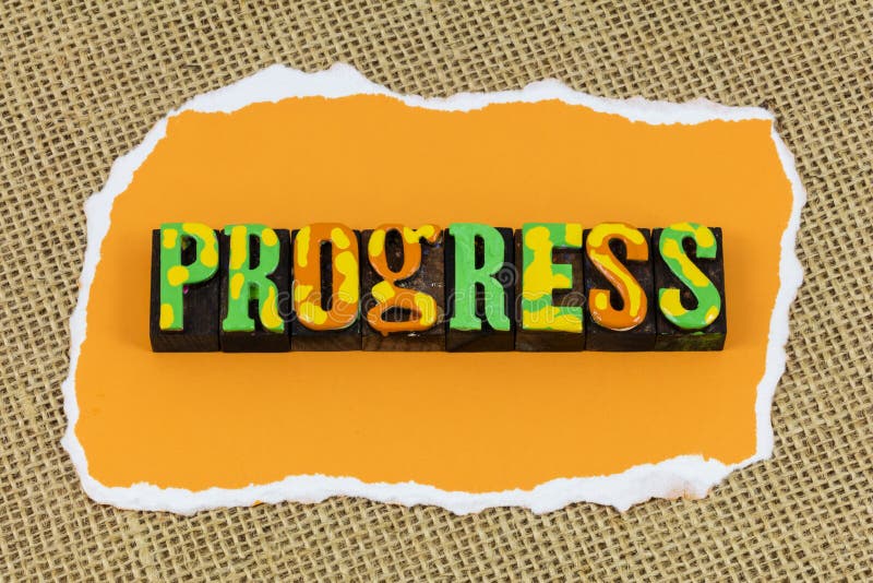 Progress Focus Plan Prepare Move Forward Strength Passion Goals Success ...