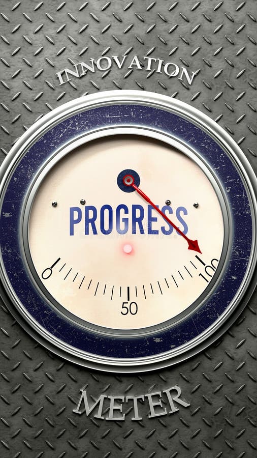 Progress and Innovation that is Hitting a Full Scale, Showing a Very ...