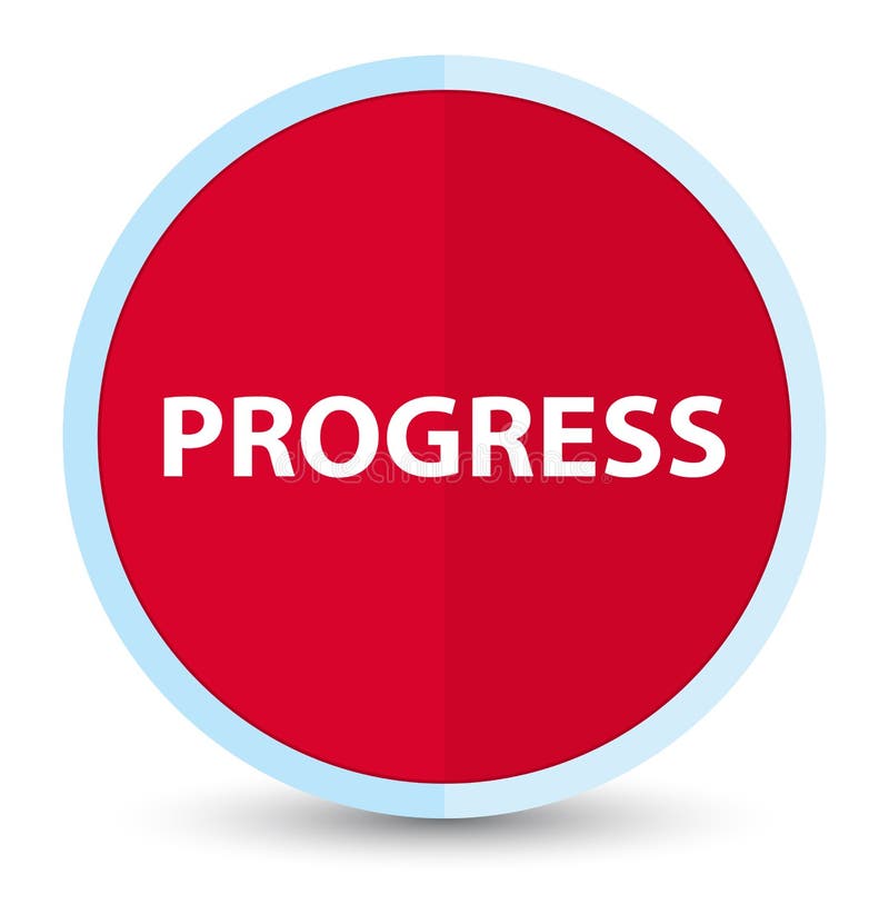 Progress Prime Red Round Button Stock Illustrations – 10 Progress Prime ...