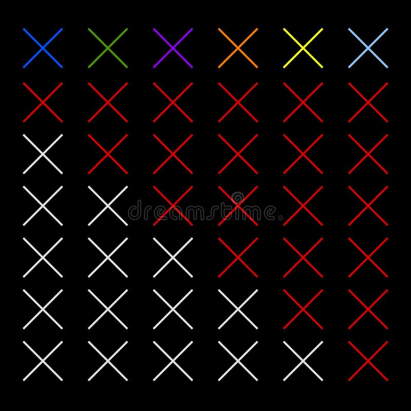 Progress, Level Indicator with 7 Color for Steps, Phases, Progression ...