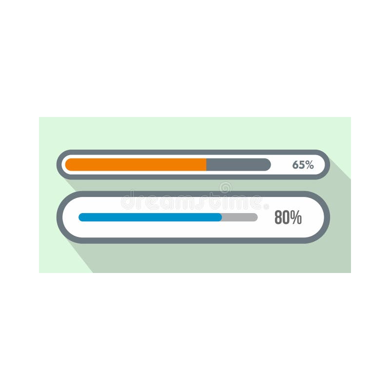 Progression Bar Icon Stock Illustrations – 1,181 Progression Bar Icon ...