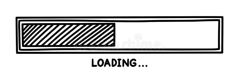 Progress Bar Hand Drawn Stock Illustrations – 881 Progress Bar Hand ...