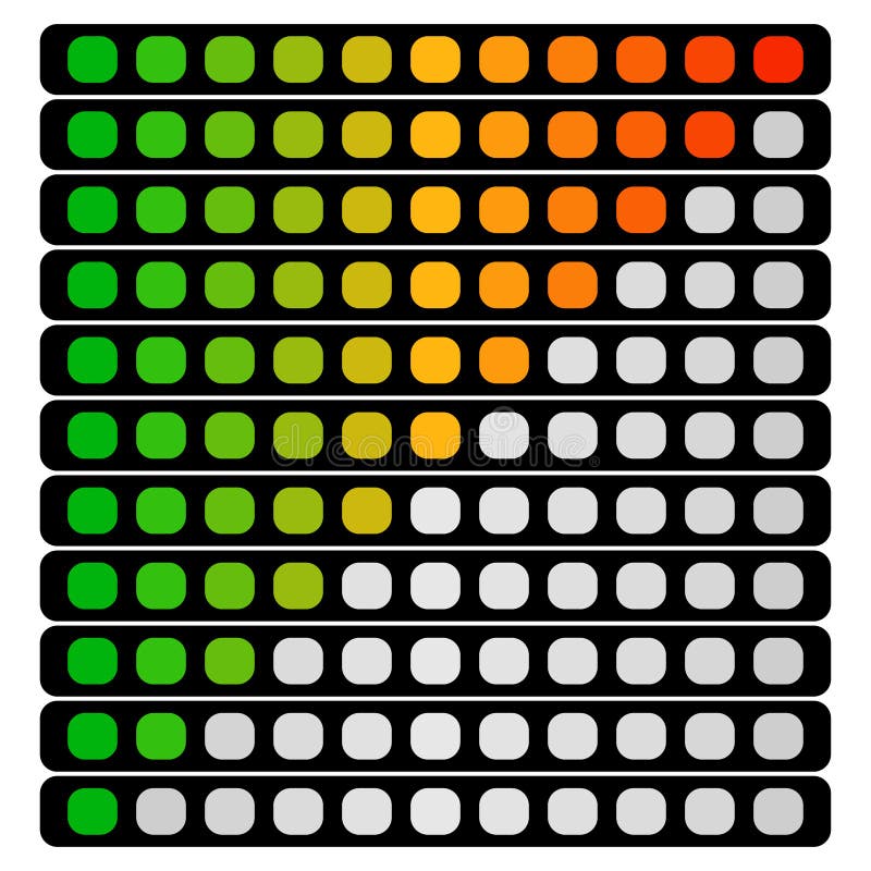 Progress, Loading Bars. Steps, Phases, Downloading Loader Bars Stock ...