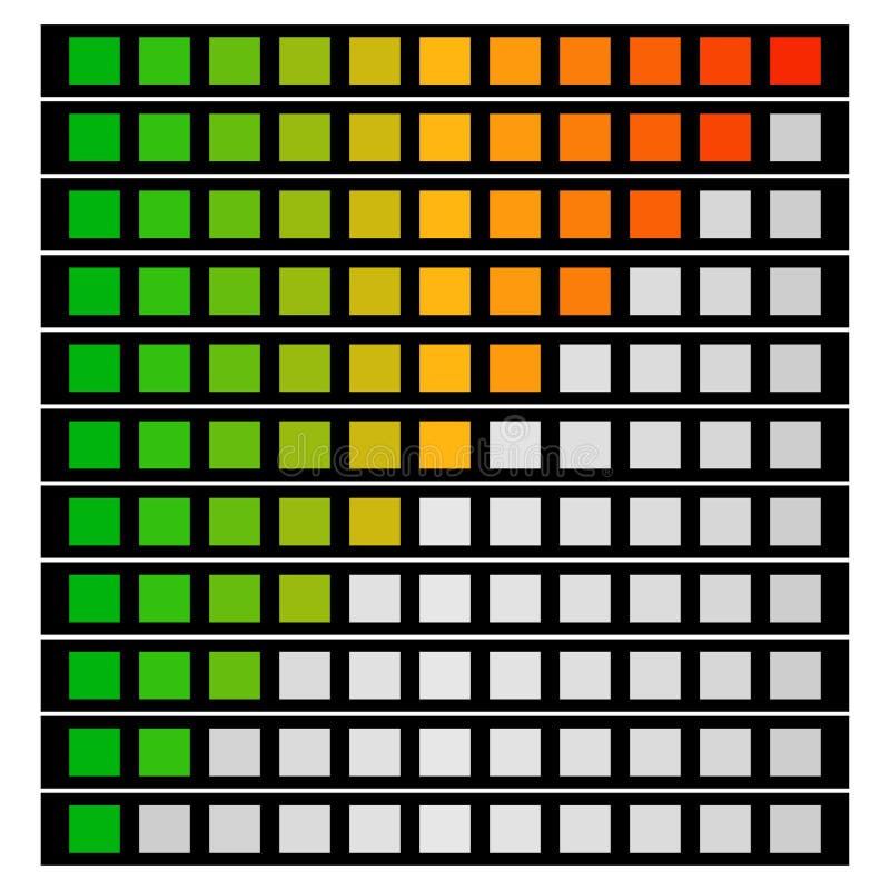 Progress, Loading Bars. Steps, Phases, Downloading Loader Bars Stock ...