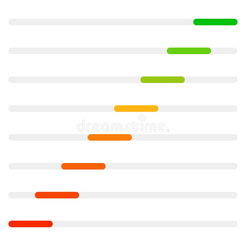 Progress, Loading Bars. Steps, Phases, Downloading Loader Bars Stock ...