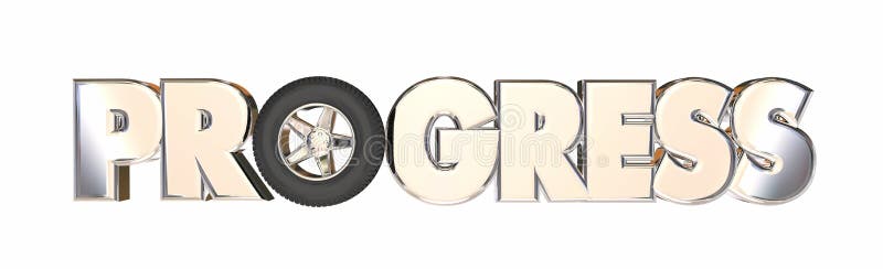 Road To Horizon and the Word Future Stock Illustration - Illustration ...