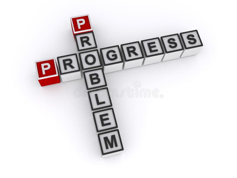 Creativity Progress on White Stock Illustration - Illustration of ...