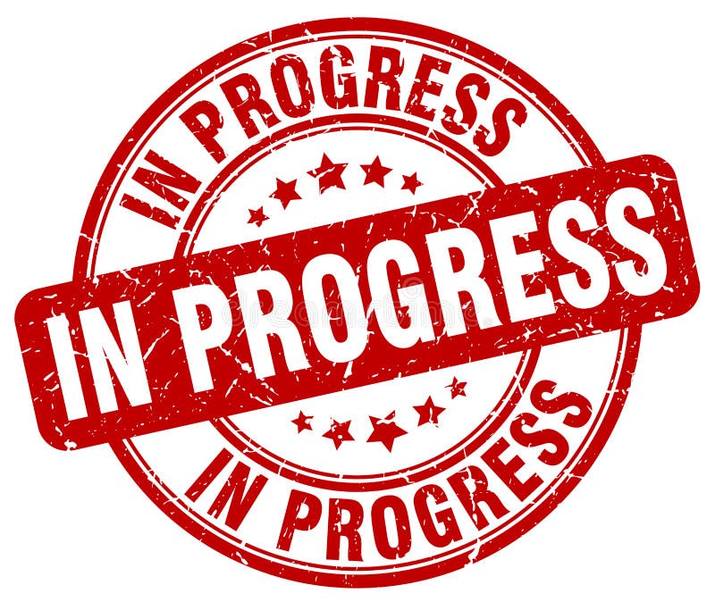 Progress Red Stamp Stock Illustrations – 1,623 Progress Red Stamp Stock ...