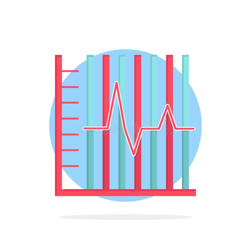 Progress, Report, Statistics, Patient, Recovery Flat Color Icon Vector ...