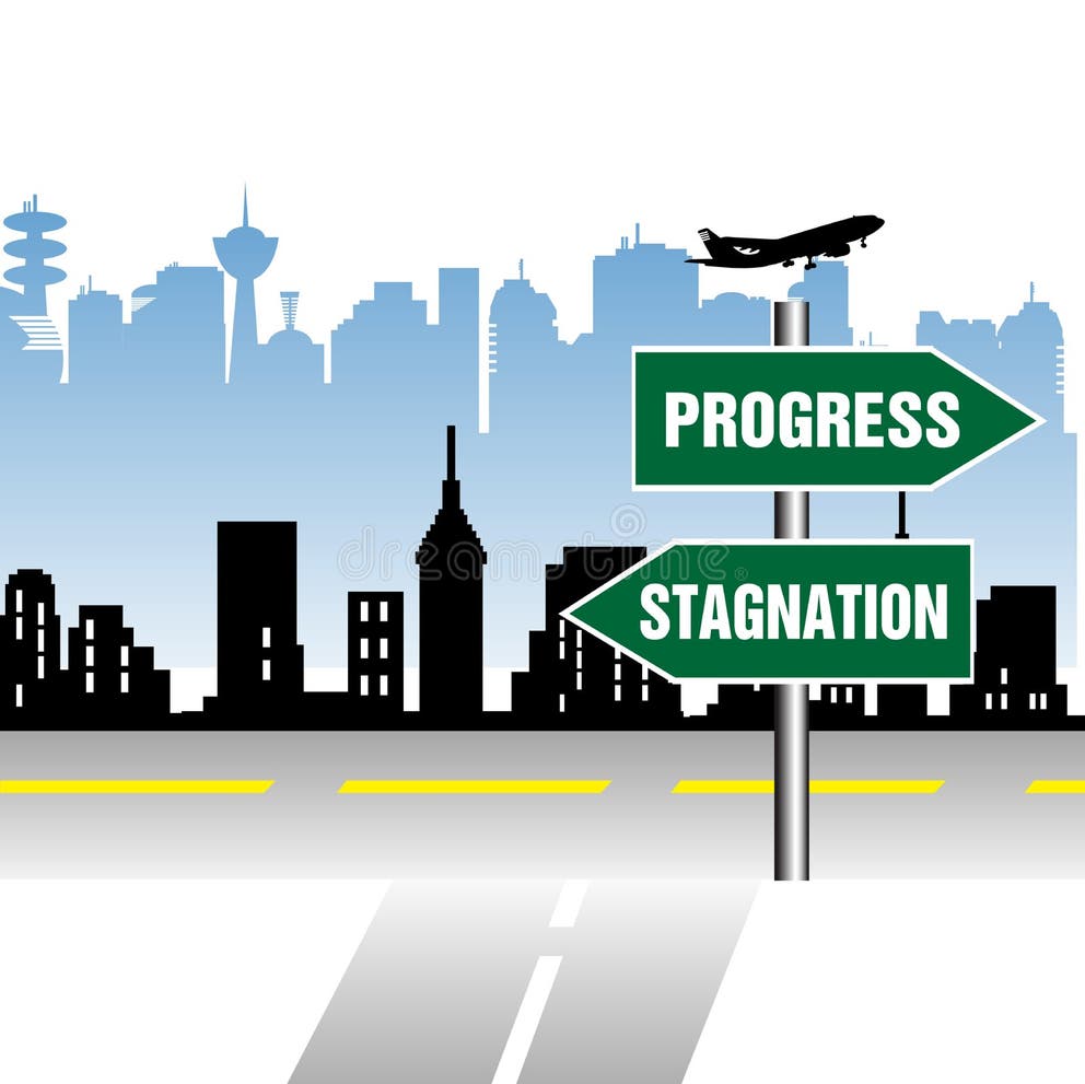Progress Stagnation Indicator Stock Illustrations – 8 Progress ...