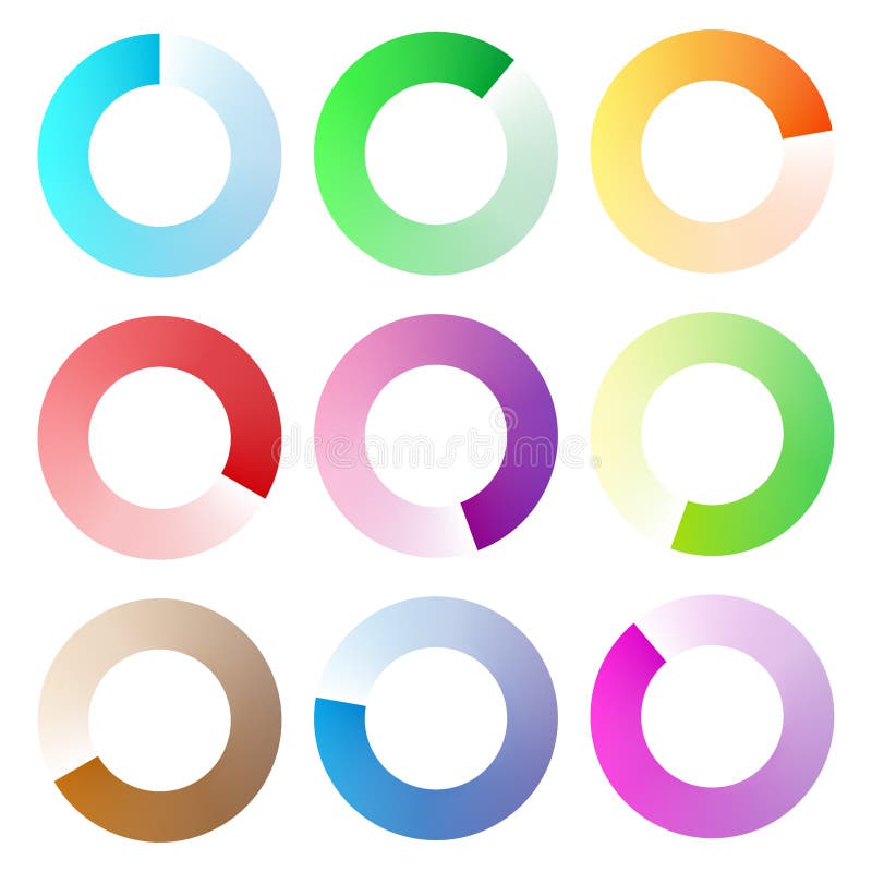 Progress, Steps, Phases Indicator. Preloader, Buffer Shape Stock Vector ...