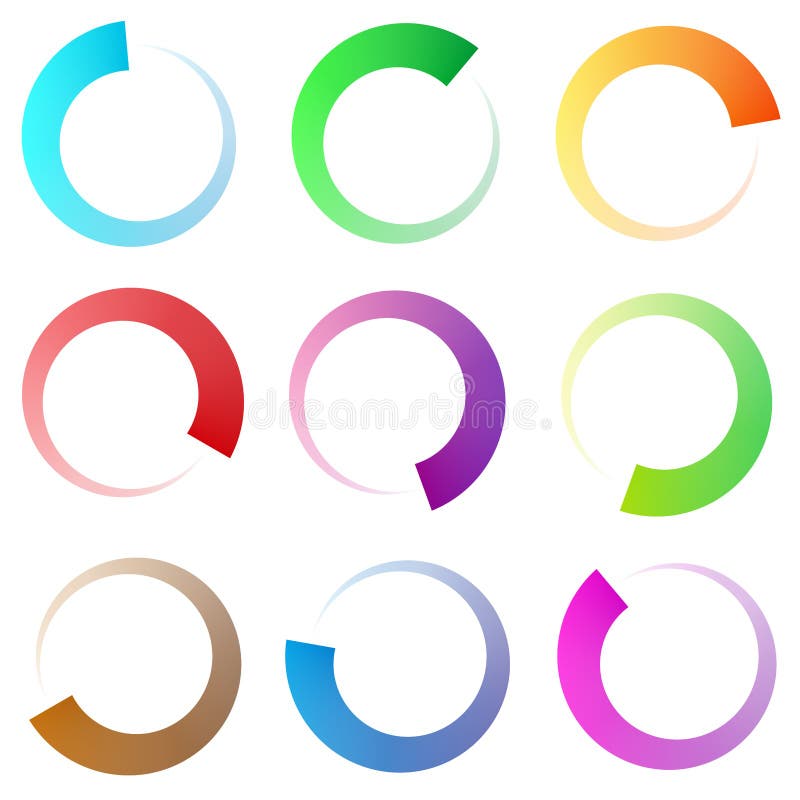 Progress, Steps, Phases Indicator. Preloader, Buffer Shape Stock Vector ...