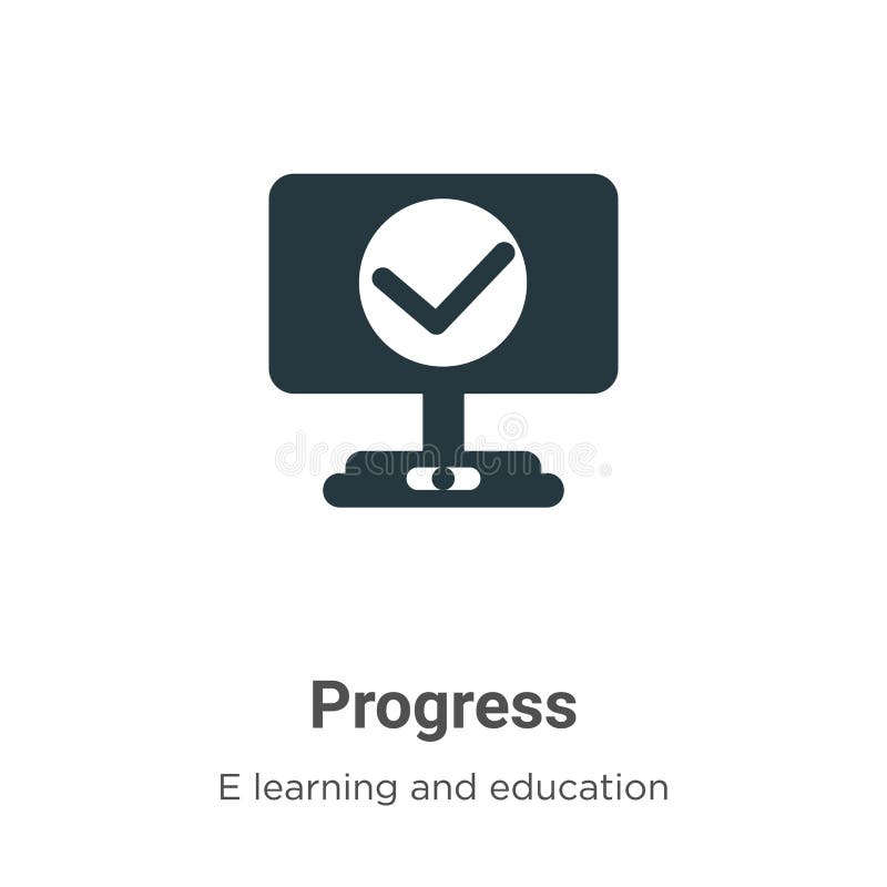 Education, Progress, Training Blue Solid Logo Template. Place For ...