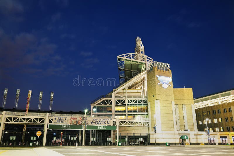 Progressive Field Scoreboard. Editorial Stock Photo - Image of ohio ...