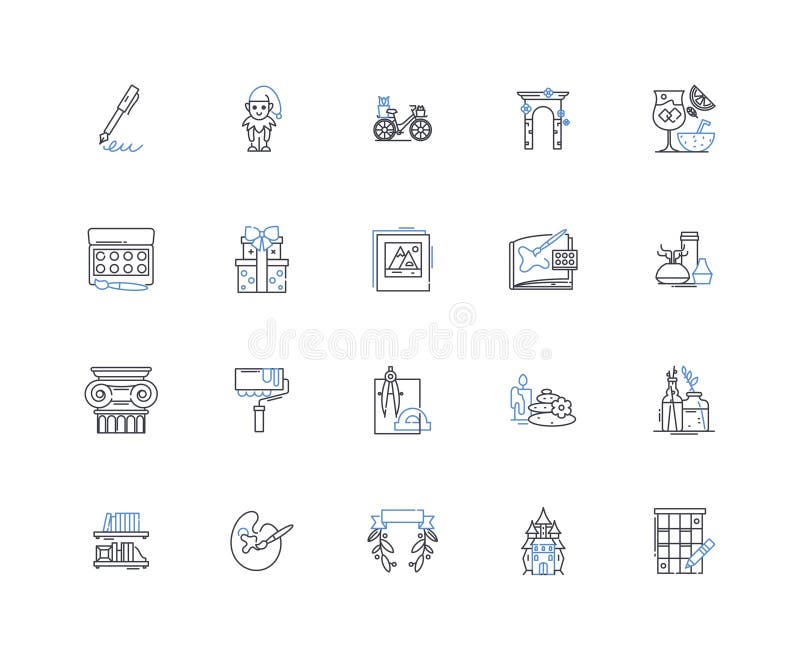 Progressive Line Icons Collection. Innovative, Forward-thinking ...