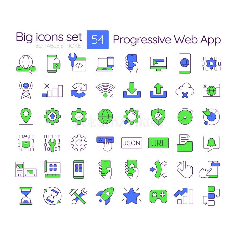 Pwa Application Stock Illustrations – 62 Pwa Application Stock ...