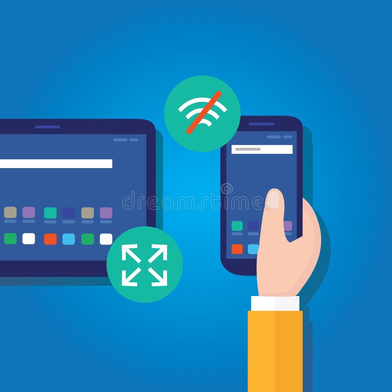 Progressive Web Apps Smart Phone Web Application Development Stock ...